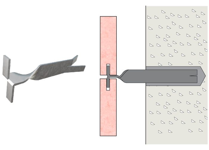 Stainless Steel Cladding Fixing Solutions | Z/L Anchors, Body Anchors ...